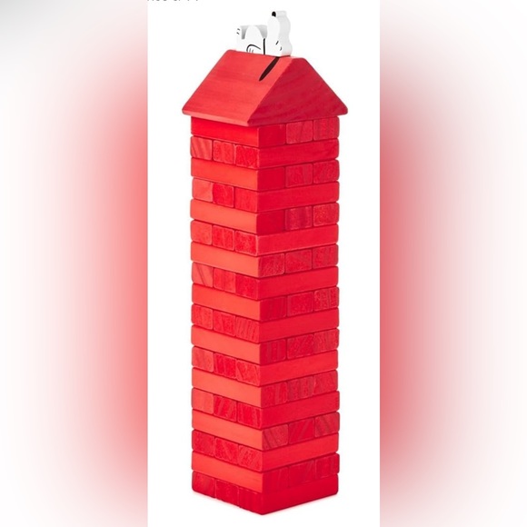 Hallmark | Toys | Hallmarks Peanuts Snoopy Wood Block Stacking Game ...